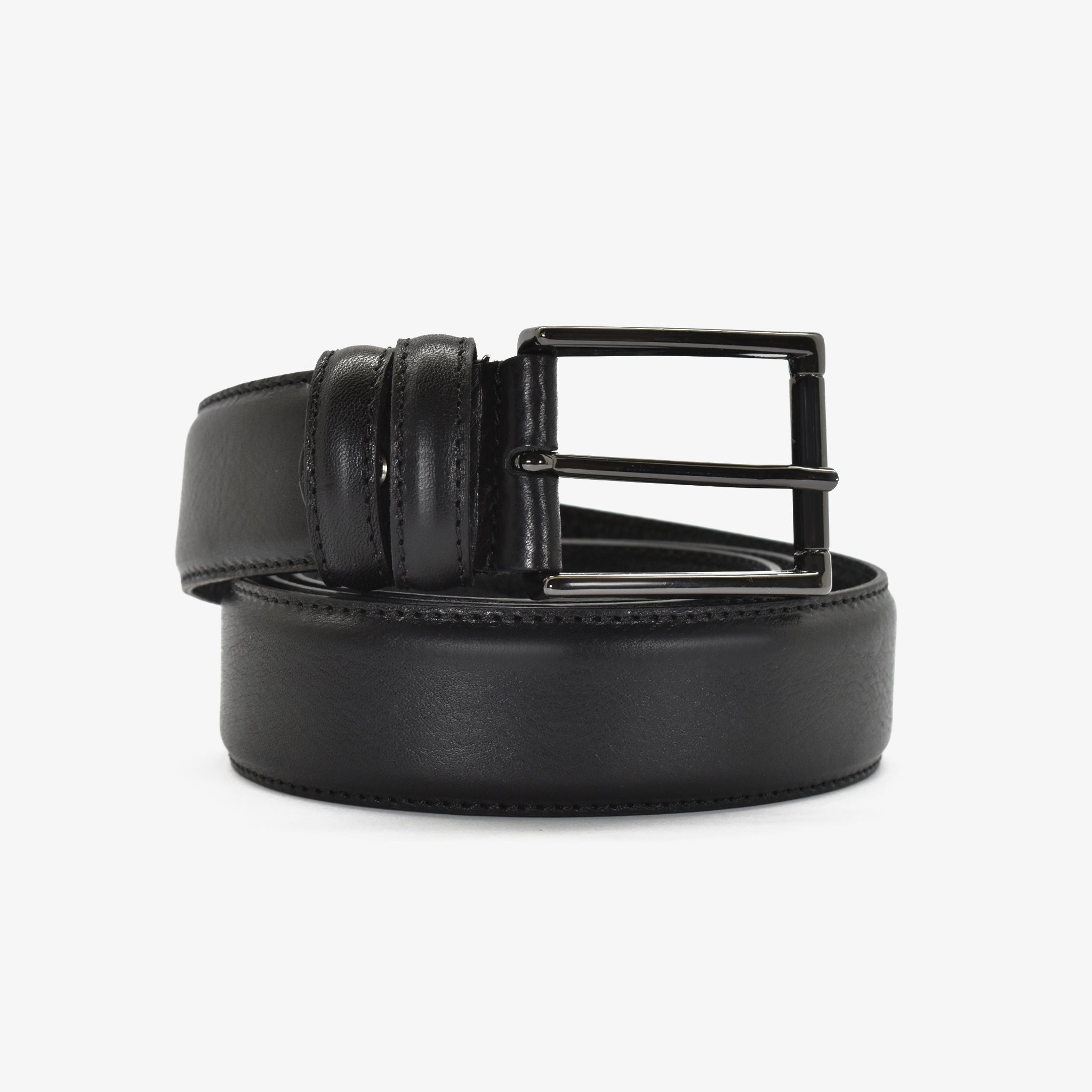 Leather belt - black | Alta Moda Silvestre | Milan – Silvestre 1985